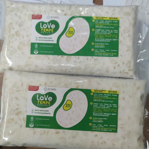 Jual Tempe Kedelai Organik Non GMO Produk Lokal Higenis - 330gram ...
