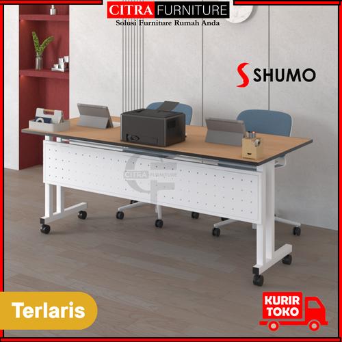 Promo SHUMO Mobile Training Folding Table Steel Modesty Denver Series ...