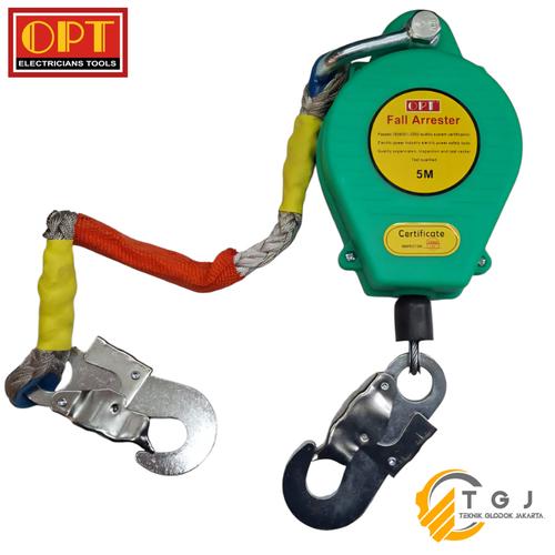 Jual Safety fall arrester 5M 10M 15M 20M retractable lifeline protector ...