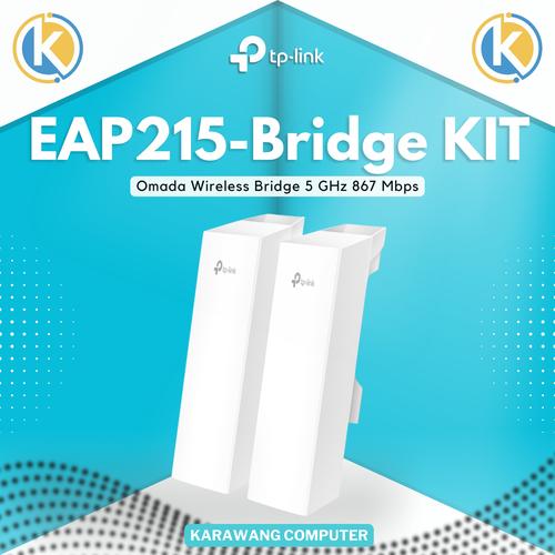 Jual TP-LINK EAP215-Bridge KIT OMADA WIRELESS BRIDGE 5GHz 867Mbps LONG ...