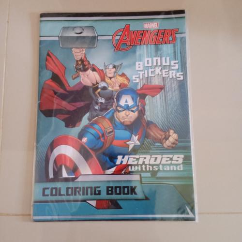 Jual MARVEL AVENGERS HEROES WITHSTAND COLORING BOOK - Kab. Kebumen ...