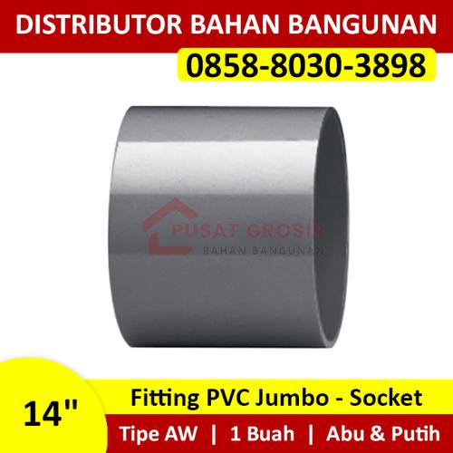 Jual Sok Pipa PVC 14 Inch AW Socket Pipa 14" AW Fitting Sock PVC ...