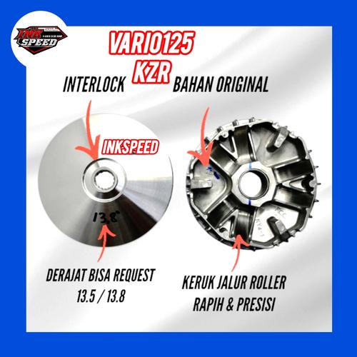 Jual rumah roller vario 125 old custom modifikasi racing pulley custom ...