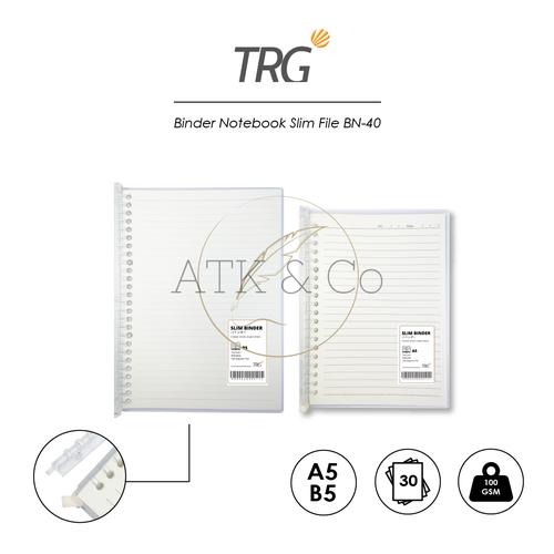 Jual TRG Slim File Binder Note BN-40 A5 B5 - Buku Tulis Catatan ...