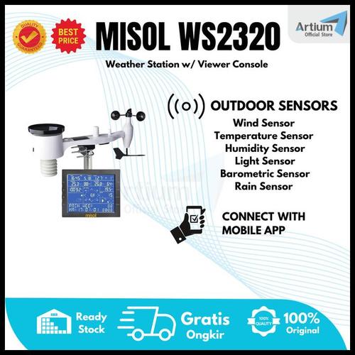 Jual Alat Ukur Industri Misol Ws2320 Weather Station W/ Viewer Console ...
