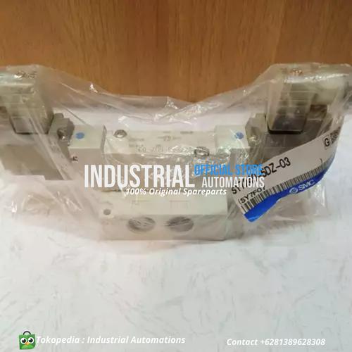 Jual SMC SY7240-5DZ-03 (24V DC) 5 Port Solenoid Valve Series SY7000 ...