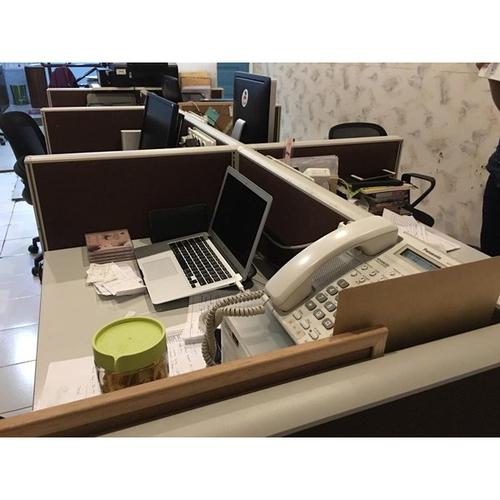 Jual Meja Kerja Partisi Kantor Ruang Kerja Cubicle 6 Orang - Jakarta ...