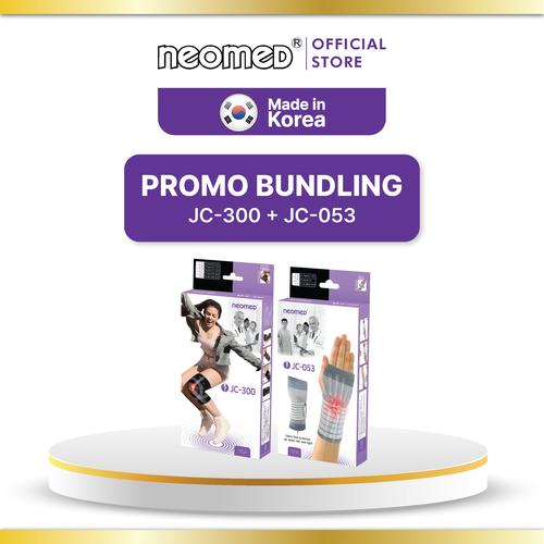 Jual Neomed Pelindung Lutut Knee Compression JC-300+Pelindung Pergelangan tangan Palm JC-053 ...