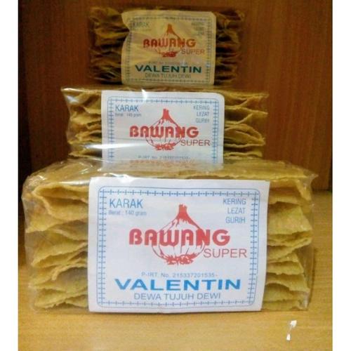 Jual kerupuk karak khas solo gendar puli mentah oleh oleh khas kemasan ...
