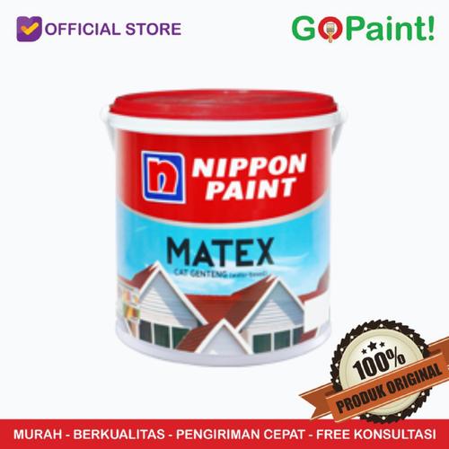 Jual Cat Genteng | Nippon Paint Matex Genteng Putih / Warna 2.5 L ...