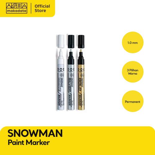 Jual SPIDOL PERMANENT SNOWMAN PAINT MARKER - Kota Surabaya - Makadata ...