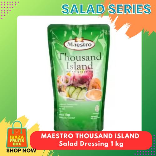 Jual Thousand Island Maestro Salad Dressing Kemasan Pouch 1kg - Kota ...