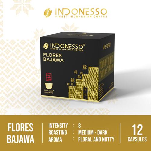 Jual INDONESSO Flores Bajawa Coffee Capsules Compatible with Nescafé Dolce Gusto Machines / Kopi ...
