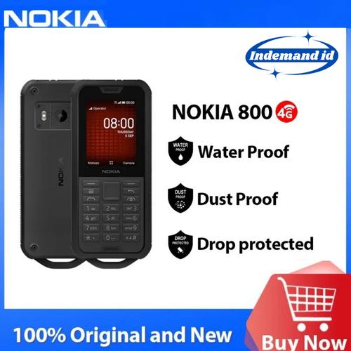 Jual Nokia 800 Tough 4G KaiOs Hp Outdoor Wifi Radio FM Hotspot Tahan ...