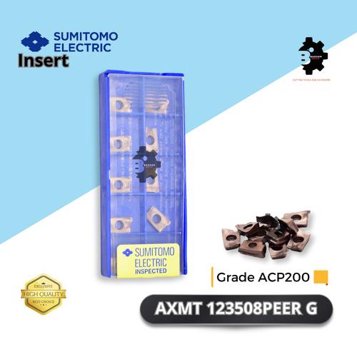 Jual INSERT AXMT 123508PEER G Grade ACP200 - Merk SUMITOMO - - Pahat Bubut - Baru - Original ...