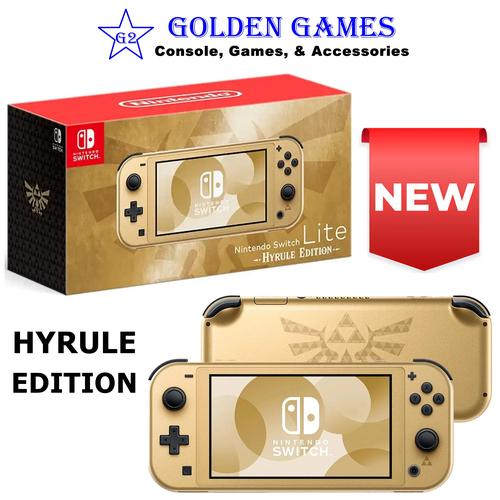 Jual Console Nintendo Switch Lite Hyrule Edition Zelda Gold - Kota ...