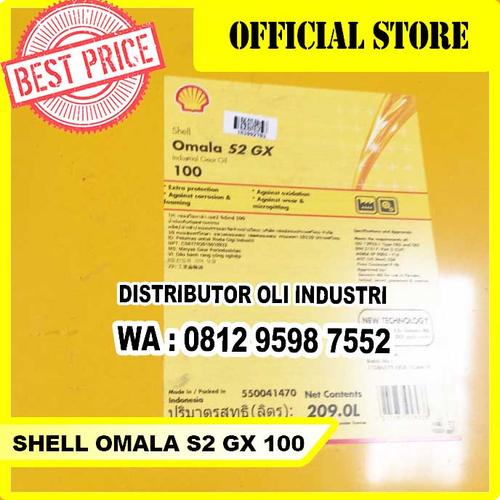 Jual SHELL OMALA S2 GX 100 ( Ready Stock - Free Ongkir ) - Kota ...