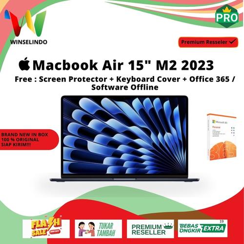 Promo RESMI IBOX MacBook Air M2 2023 15” Inch 256GB 512GB Chip Apple ...