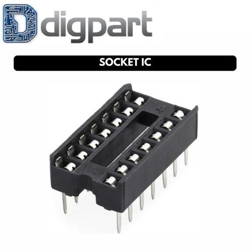 Jual Socket IC 14Pin 14 Pin 14P 14 P Adapter Soket IC DIP-14 - Kota Malang - DigPart | Tokopedia