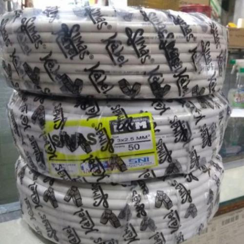 Jual Kabel Listrik Simas Lotus 3 x 2.5 3x2.5 3 x 2,5 SNI SPLN Isi 3 ...