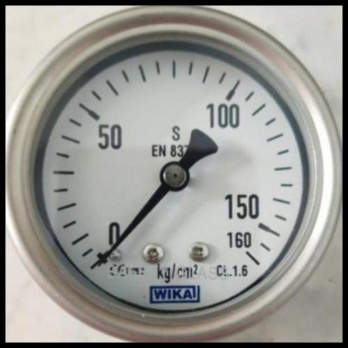 Jual Alat Ukur Industri Wika 2,5" 160 Kg/Cm2,Drat 1/4"Bsp Fullss Center ...