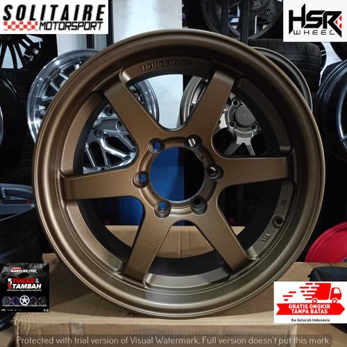 Jual VELG RACING HSR RING 18 LOBANG 6 UNTUK PAJERO FORTUNER HILUX DLL ...