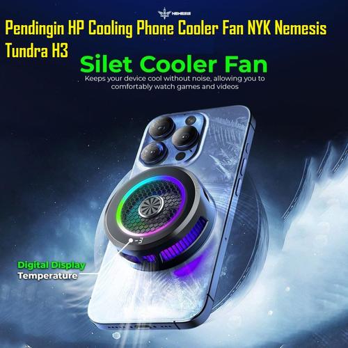 Jual Pendingin HP Cooling Phone Cooler Fan NYK Nemesis Tundra H3 - Kota ...
