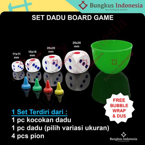 Jual Set Pion (1 Dadu + 4 Pion + 1 Kocokan dadu) - Jakarta Barat ...