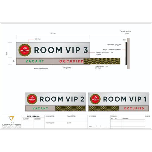 Jual Meeting Room VIP 1-3 Stainless Steel + UV PRINT - Jakarta Barat ...