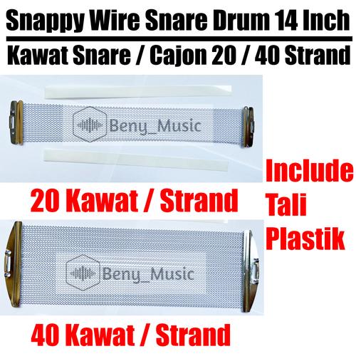 Jual Snappy Snare Drum 14 Inch / Snappy Wire / Kawat Snare Drum 14 Inch ...