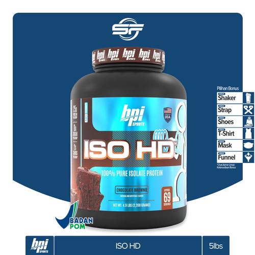 Promo BPI Iso HD 5 lbs Whey Protein Isolate - Coklat Cicil 0% 3x - Jakarta Utara ...