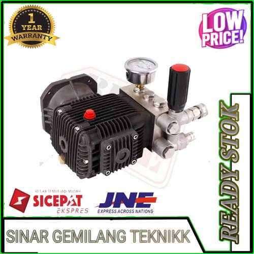 Jual POMPA PLUNGER SWRO 12LPM 100BAR HIGH PRESSURE SEA WATER POMPA ...