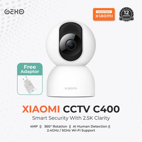 Promo Xiaomi Smart Camera C400 | CCTV Indoor | 4MP | Rotasi 360 ...