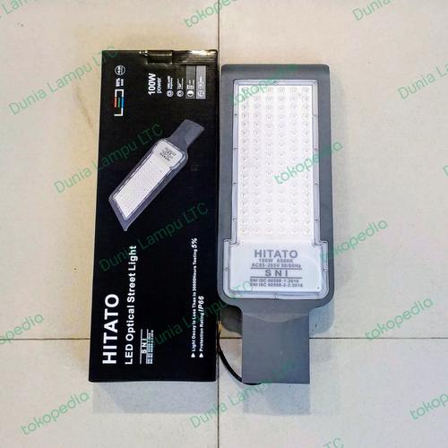 Jual lampu jalan hitato 100 watt lampu pju hitato 100 watt lampu jalan ...