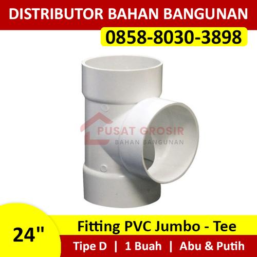 Jual Tee PVC 24 Inch D Tee 24" D Fitting PVC Sambungan Pipa T 24inch ...
