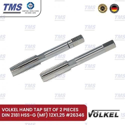 Jual Gagang Hand Tap Set 2 pcs Volkel Din 2181 - HSS - G MF #Volkel ...