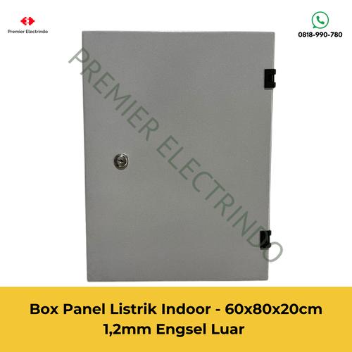 Jual Panel Box Indoor 60x80x20cm 1,2mm Engsel Luar - Panel Listrik Box ...