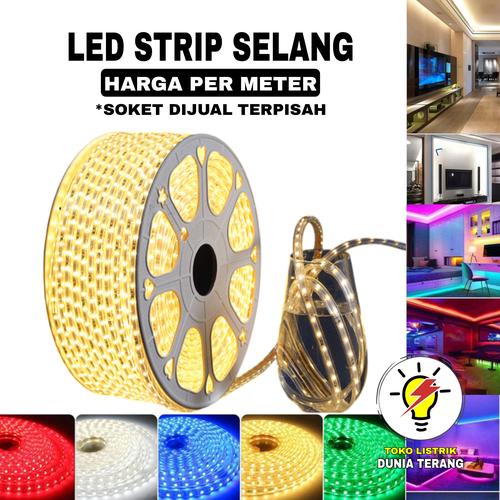 Jual LAMPU LED STRIP 5050 SMD WATERPROOF PER METER LED STRIP 5050 SMD ...