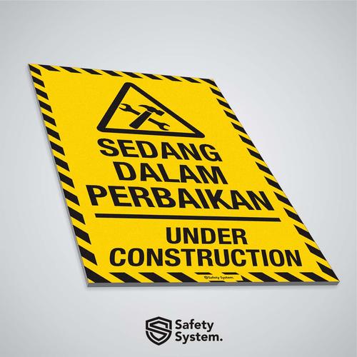 Jual Safety Sign K3 Rambu PVC Safety Sign K3 Rambu Konstruksi Sedang ...