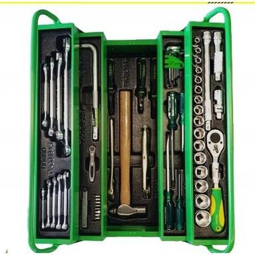 Jual ** TEKIRO TOOL BOX SET 66 PCS / PERKAKAS KUNCI MEKANIK/ PERKAKAS TUKANG ISI 66 PCS ST ...
