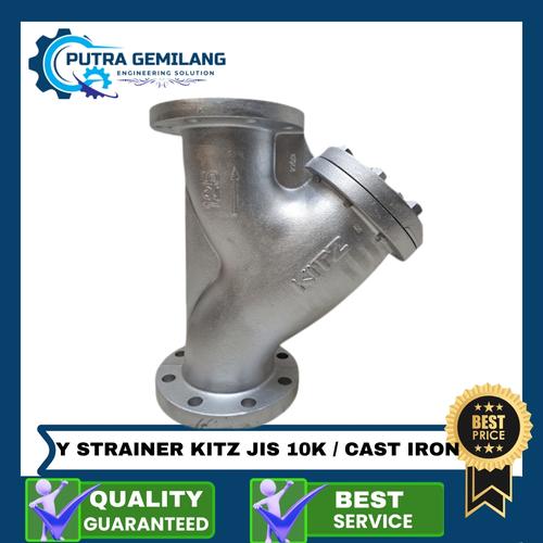 Jual 2 1/2" inch / Y STRAINER KITZ JIS 10K FLANGE CAST IRON / DN65 ...
