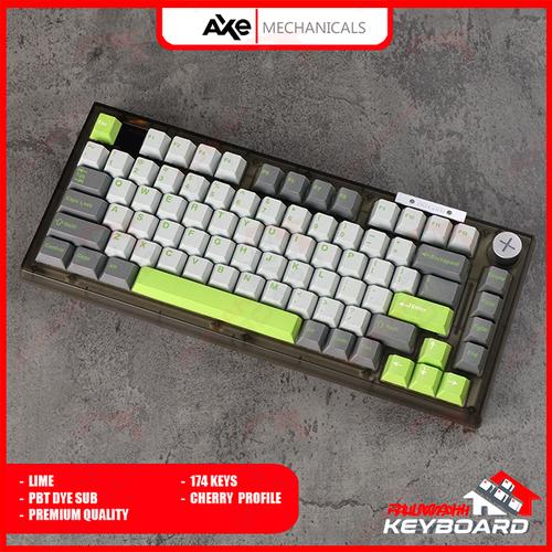 Jual KEYCAP - KEYCAPS - CHERRY PROFILE - LIME - ABS - DOUBLE SHOT ...