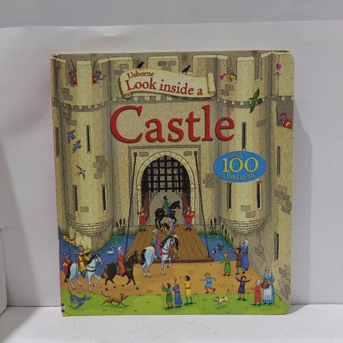 Jual USBORNE LOOK INSIDE A CASTLE WITH 100 FLAPS TO LIFT - Kota Bekasi ...