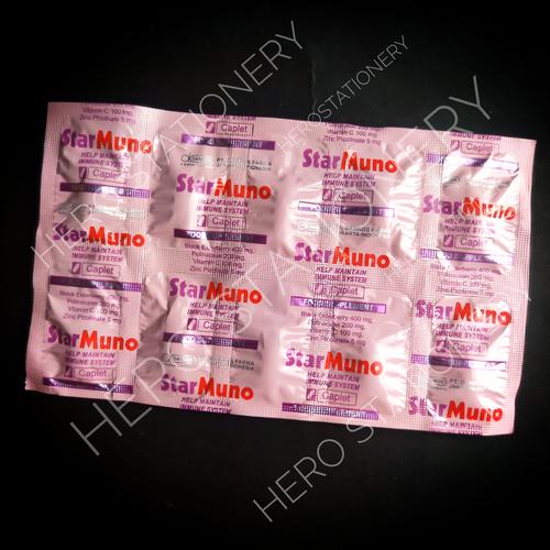 Jual Starmuno suplemen penjaga imun booster 1 strip isi 10 tablet ...