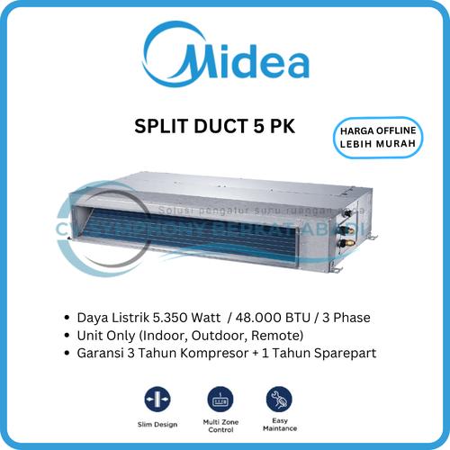 Jual AC Split Duct Midea 5 PK R32 3 Phase - Kota Tangerang - Symphony ...