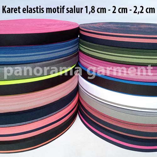 Jual karet elastis 2 cm motif salur - No.8 - Kota Bandung - PANORAMA ...