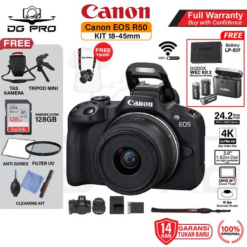 Jual Canon EOS R50 Body Only Mirrorless Camera Canon EOS R 50 Garansi ...