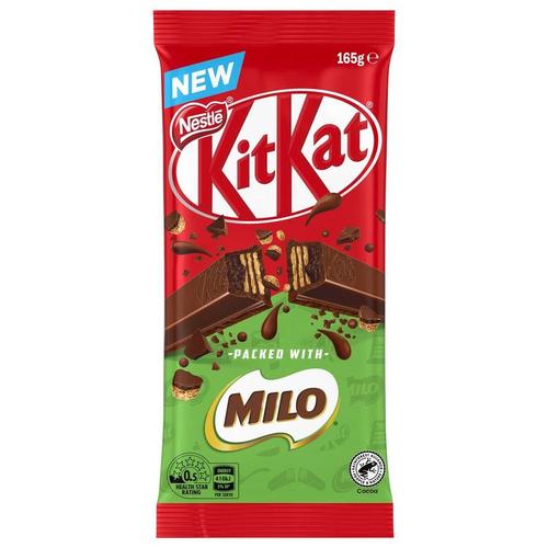 Jual Nestle Kit Kat Packed With Milo 165G/Coklat Kitkat Australia ...