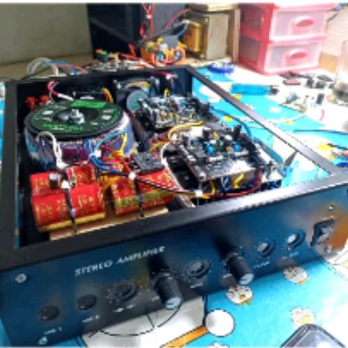 Jual power amplifier 10 ampere toroid stereo - Kab. Bogor - adelia ...
