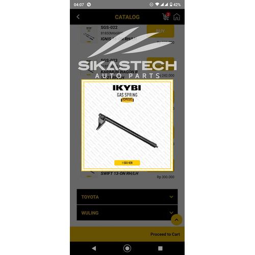 Jual 81850M74L00-000 & 81860M74L00-000 SET BACK DOOR BALANCER ...